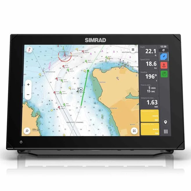 Simrad NSX 3012 Multi-Function Display w/ Active Imaging 3-1 Transducer ...